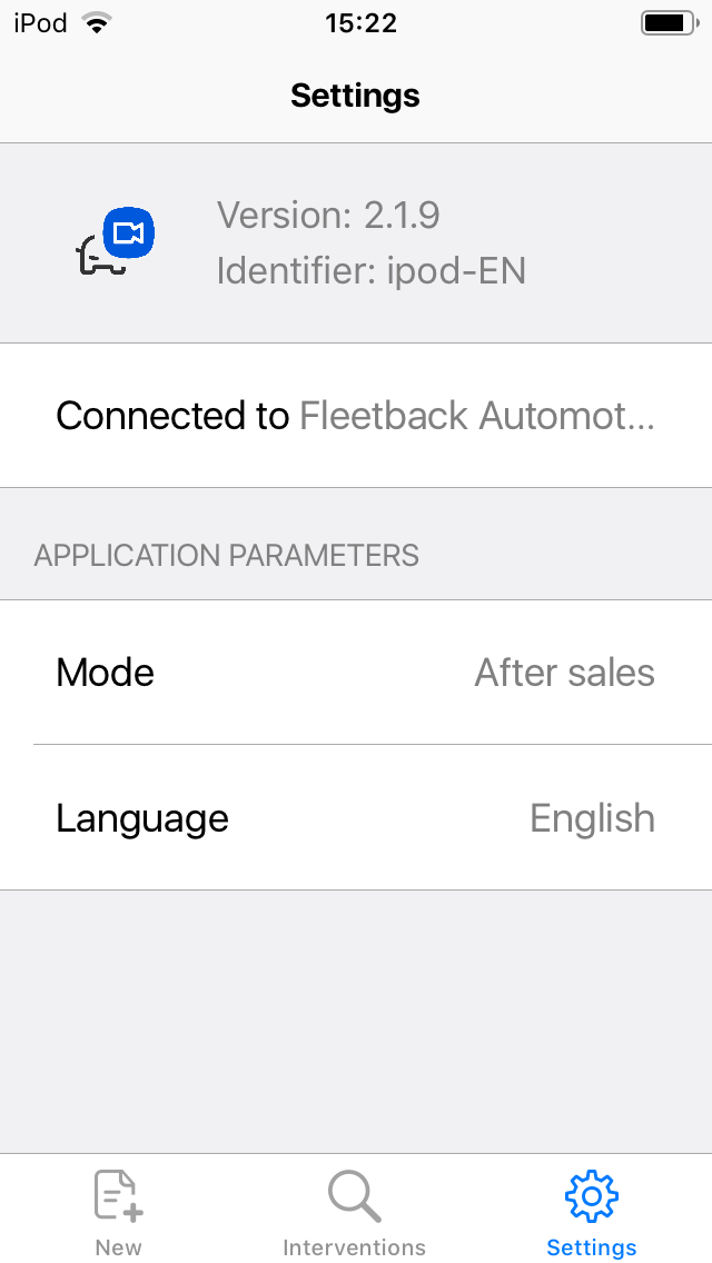 Fleetback User Guide
