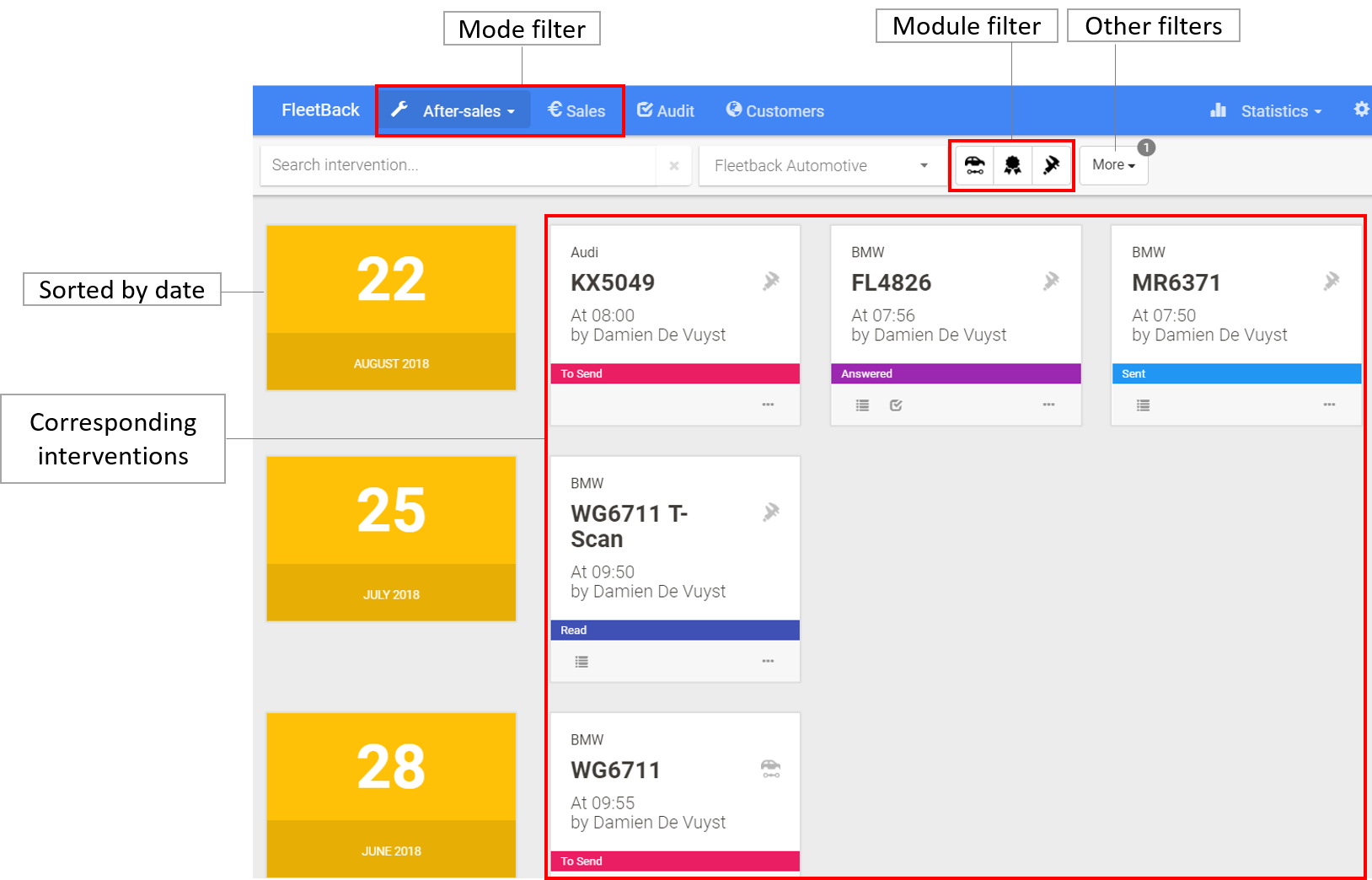 Fleetback User Guide